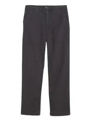 Madewell Madewell Herringbone Fatigue Pants Pepper