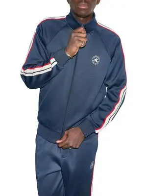 CONVERSE Varsity Track Full Zip Sweatshirt - Converse Navy