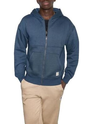 CONVERSE Chore Full Zip Hoodie - Medium Indigo