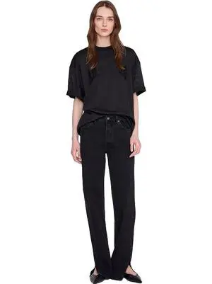 ANINE BING Nell Mesh Tee - Black