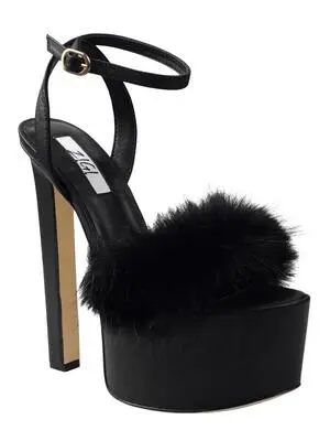 ZIGI Travvy Faux Fur Platform Sandal