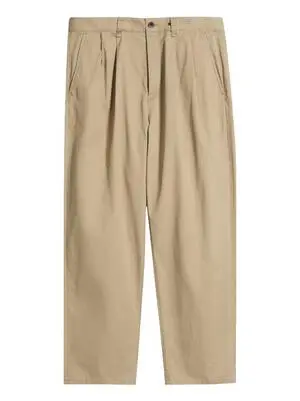 Rag & Bone Baggy Pleated Twill Chinos - Wtaup