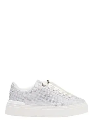 MALLET Lansbury Low-top Canvas Sneakers - Grey/silver
