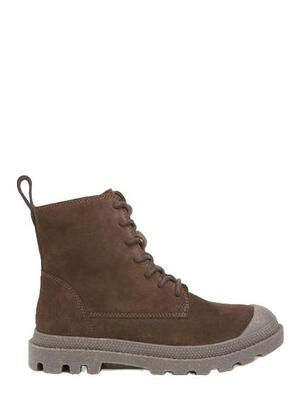CELTIC & CO. Toe Cap Lace Up Boot - Chocolate