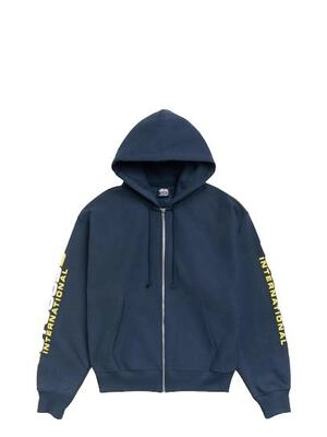 StÜssy Blade Zip Hoodie - Navy Blue
