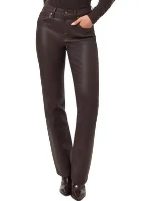 Habitual Logan Coated Bootcut Jeans - Walnut