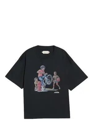 HONOR THE GIFT Life Outside Graphic T-shirt - Black