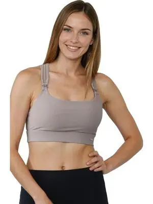 SWEAT & MILK Chloe 4 Running Nursing And Pumping Sports Bra - Chai