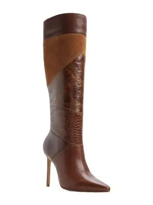 Aldo Marya Knee High Boot - Brown/multi