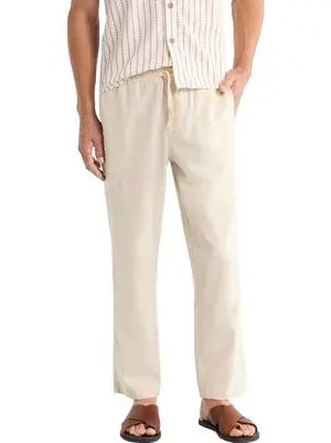 RHYTHM Linen & Cotton Jam Pants - Sand