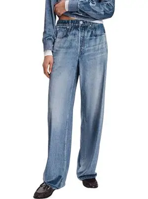 RAG & BONE Miramar Wide Leg Pull-on Jeans