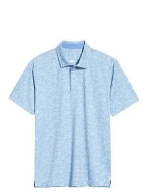 SWANNIES Pebble Performance Golf Polo Cornflower