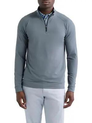 SWANNIES Colt Quarter Zip Pullover - Graphite