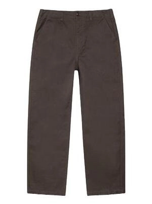 StÜssy Chino Wide Leg Trouser Brown