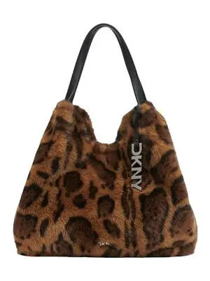 Dkny Paula Medium Tote Bag - Leopard