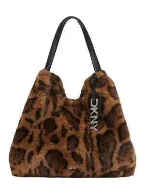 Dkny Paula Medium Tote Bag - Leopard