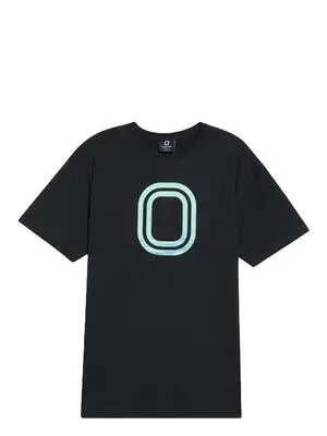 OVERTIME Motion Graphic T-shirt - Black