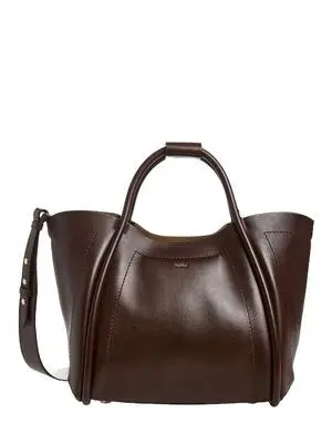 Max Mara Marins Leather Tote - Brown