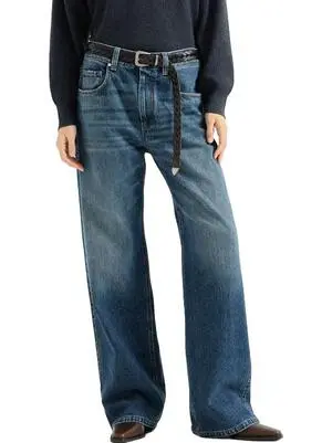 Brunello Cucinelli Authentic Loose Trousers - Denim