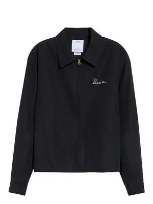 Visvim Somer Silk & Wool Zip Jacket - Black