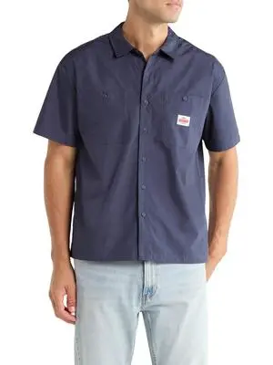 Brixton Trademark Short Sleeve Button Up Shirt - Wanav