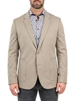 MACEOO Descartes Unconstructed Sport Coat - Beige