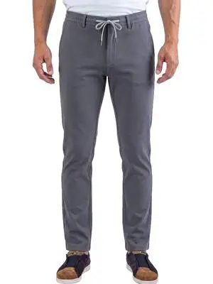 MACEOO Drawstring Stretch Trousers