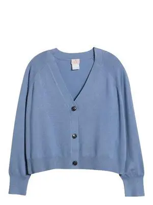 EMME V-neck Button Front Cardigan - Hydrangea