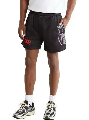 OVERTIME Elite City Reapers Mesh Shorts - Black