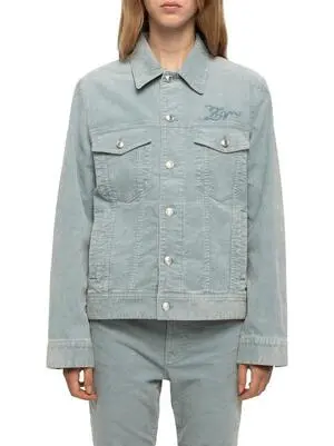 Zadig&Voltaire Bases Corduroy Jacket - Denim