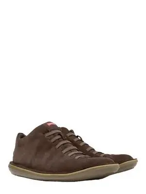 Camper Beetle Leather Boots - Dark Brown