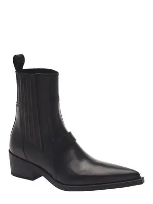 Rick Owens Tower Pointed Toe Boot - Black