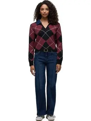 Hudson Jeans Rosie Pintuck Wide Leg Ankle Jeans - Electric Light