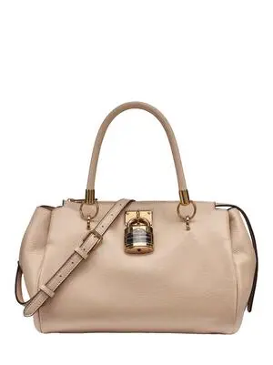 Karl Lagerfeld Paris Maelynn Satchel - White Pepper