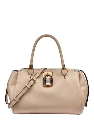 Karl Lagerfeld Paris Maelynn Satchel - White Pepper