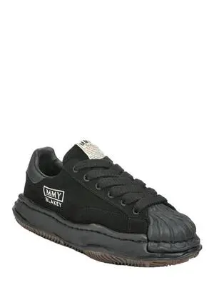 Mihara Yasuhiro Blakey Low Top Suede Sneakers - Black