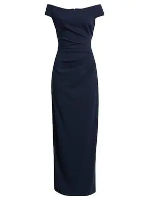 XSCAPE EVENINGS Off The Shoulder Ruched Dress