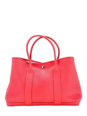 Hermès Garden Party Tote Leather 36 - Red