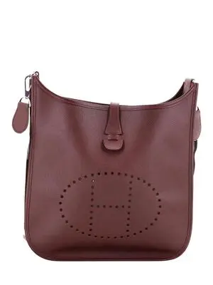 Hermès Evelyne Bag Gen Iii Epsom Pm - Red