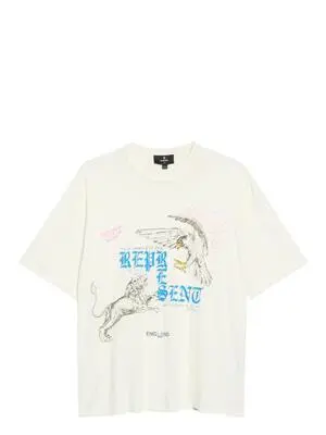 REPRESENT Enemy Graphic Tee - Flat White
