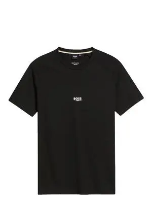 BOSS Slim Fit Logo Graphic T-shirt - Black