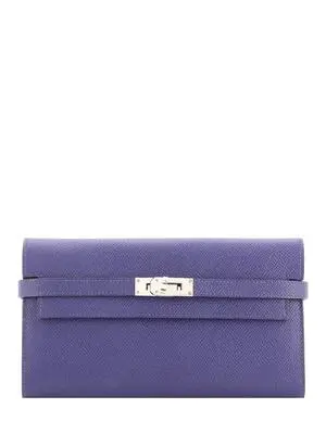 HERMÈS Kelly Wallet Verso Epsom Long