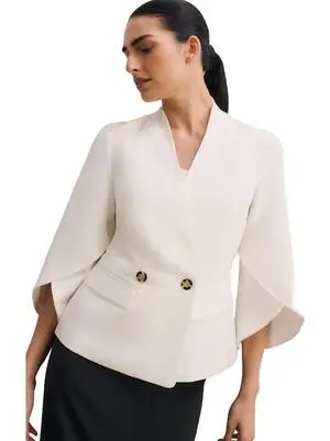 THE FOLD Clever Crepe Ansdell Jacket