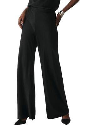 The Fold The Fold Lucena High Rise Wide Leg Trousers Black