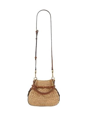 Gerard Darel Mini Romy Woven Bucket Bag - Rope