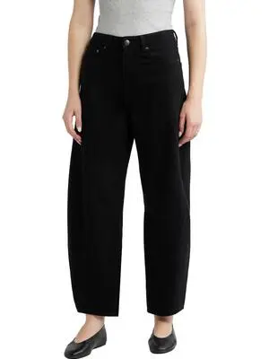 DL1961 Miro Barrel High Rise Highluxe™ Jeans - Black