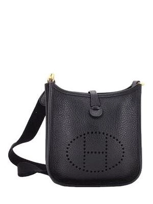 Hermès Evelyne Bag Gen Iii Clemence Tpm - Black