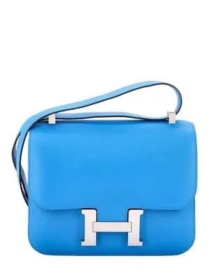 Hermès Constance Bag Evercolor 24 - Blue