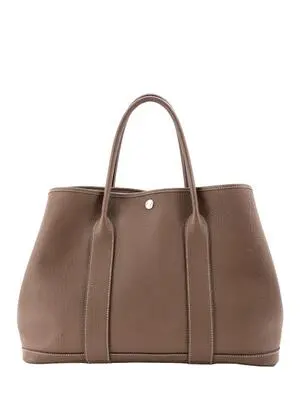 HERMÈS Garden Party Tote Leather 36