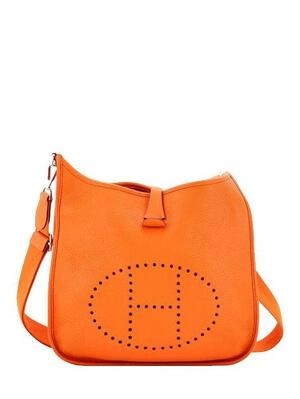 Hermès Evelyne Bag Gen Iii Clemence Pm - Orange
